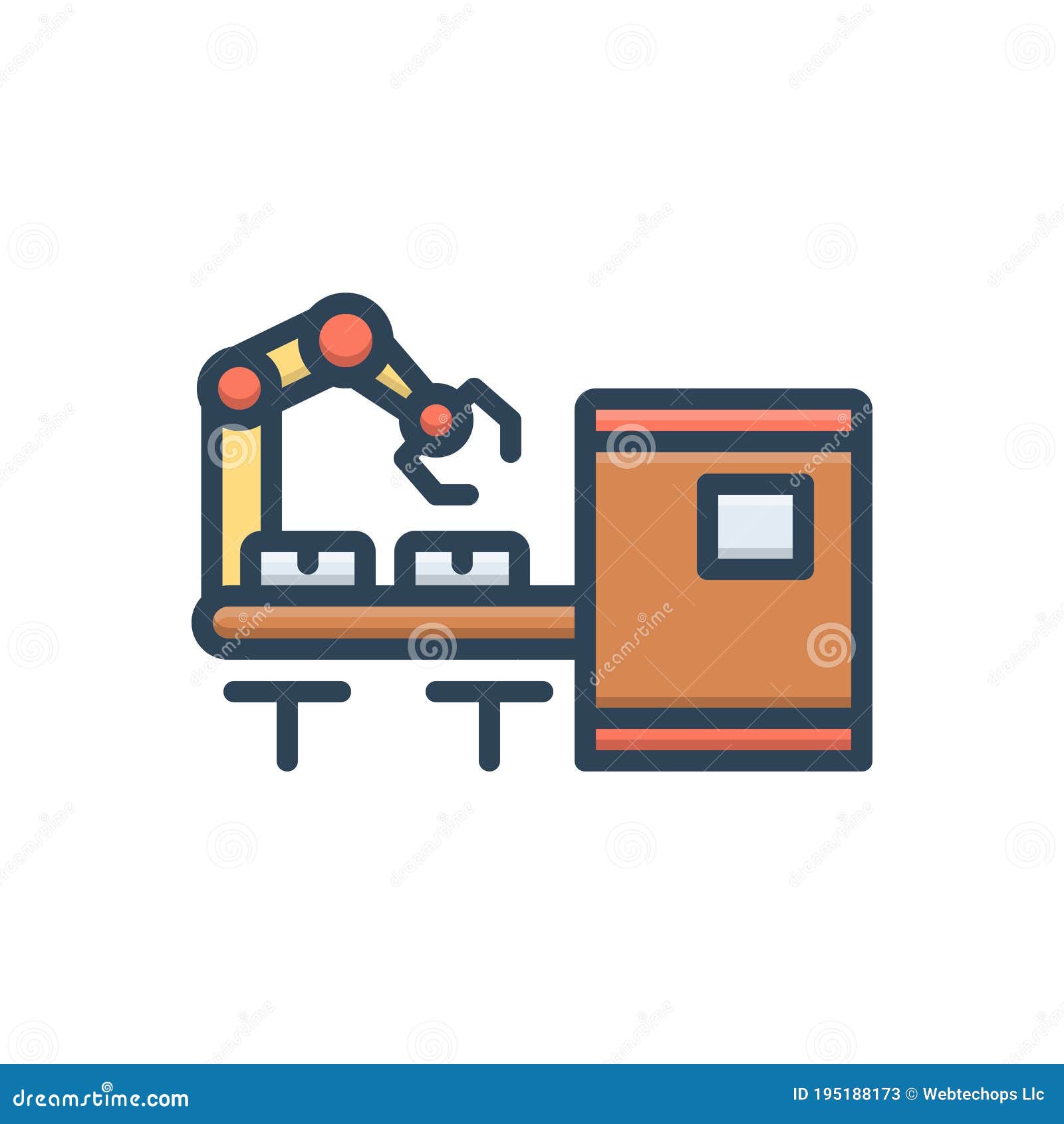 Color Illustration Icon for Machine, Instrument and Modality Stock ...