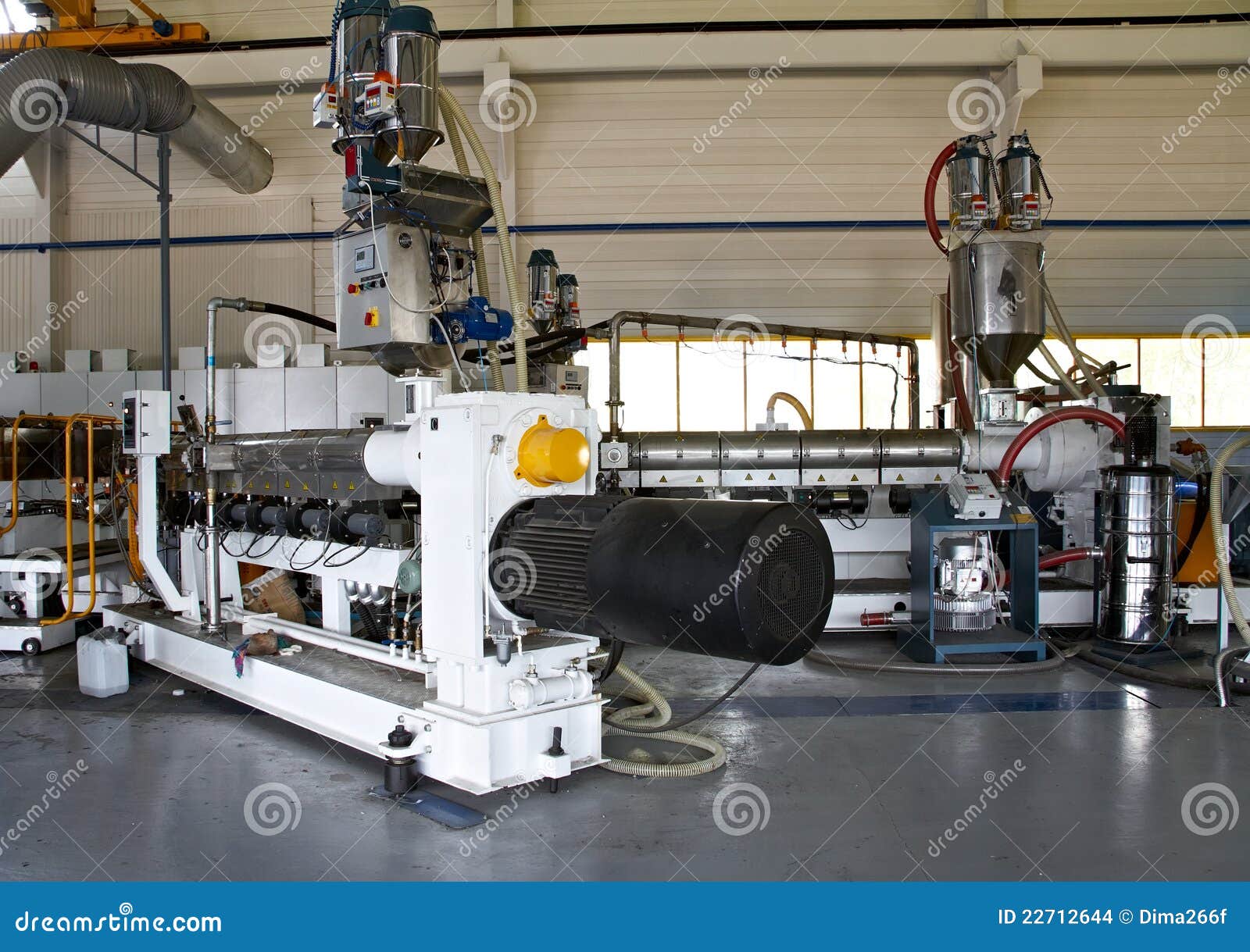 Machine industrielle photo stock. Image du ingénierie - 22712644