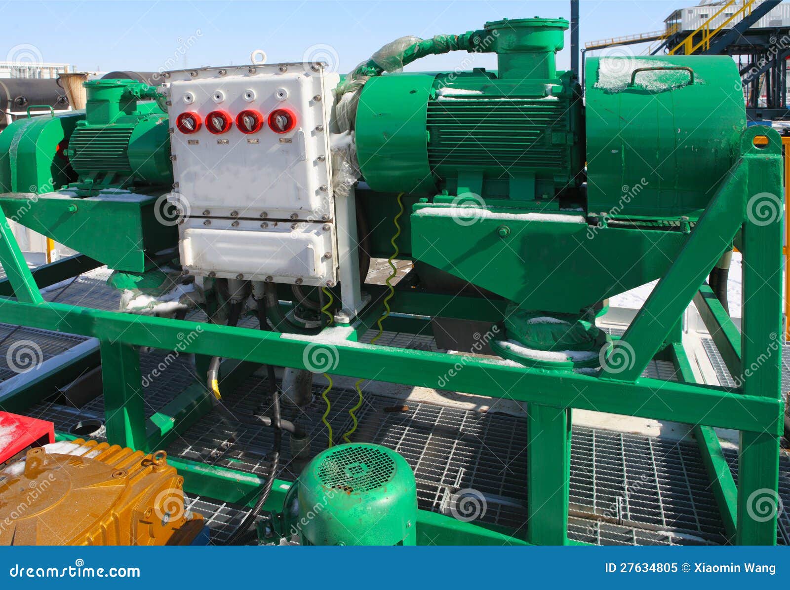 Machine industrielle image stock. Image of travail, affaires - 27634805