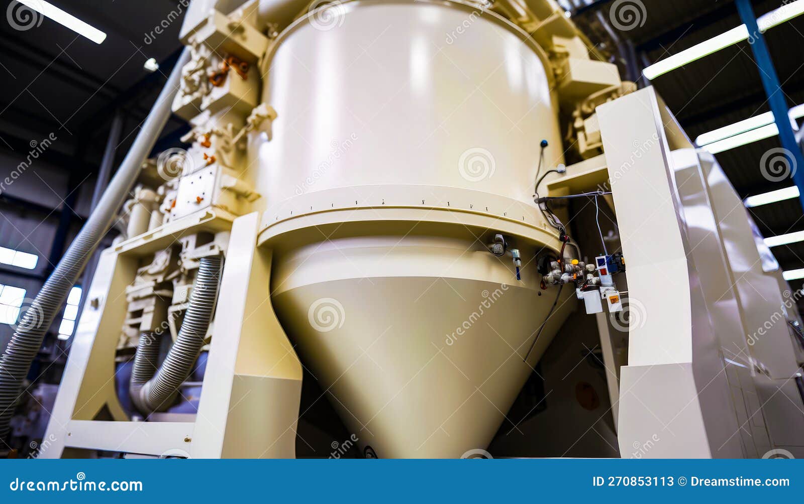 Machine that is Inside of Building Generative AI. Stock Image - Image ...