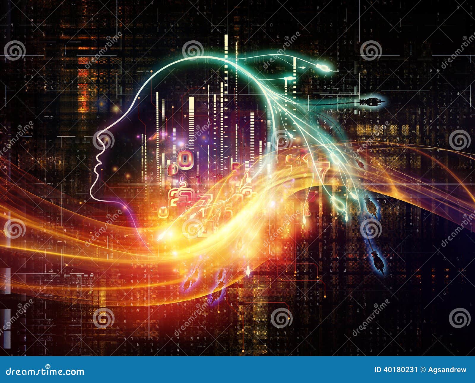 Machine Intelligence stock image. Image of epistemology - 40180231