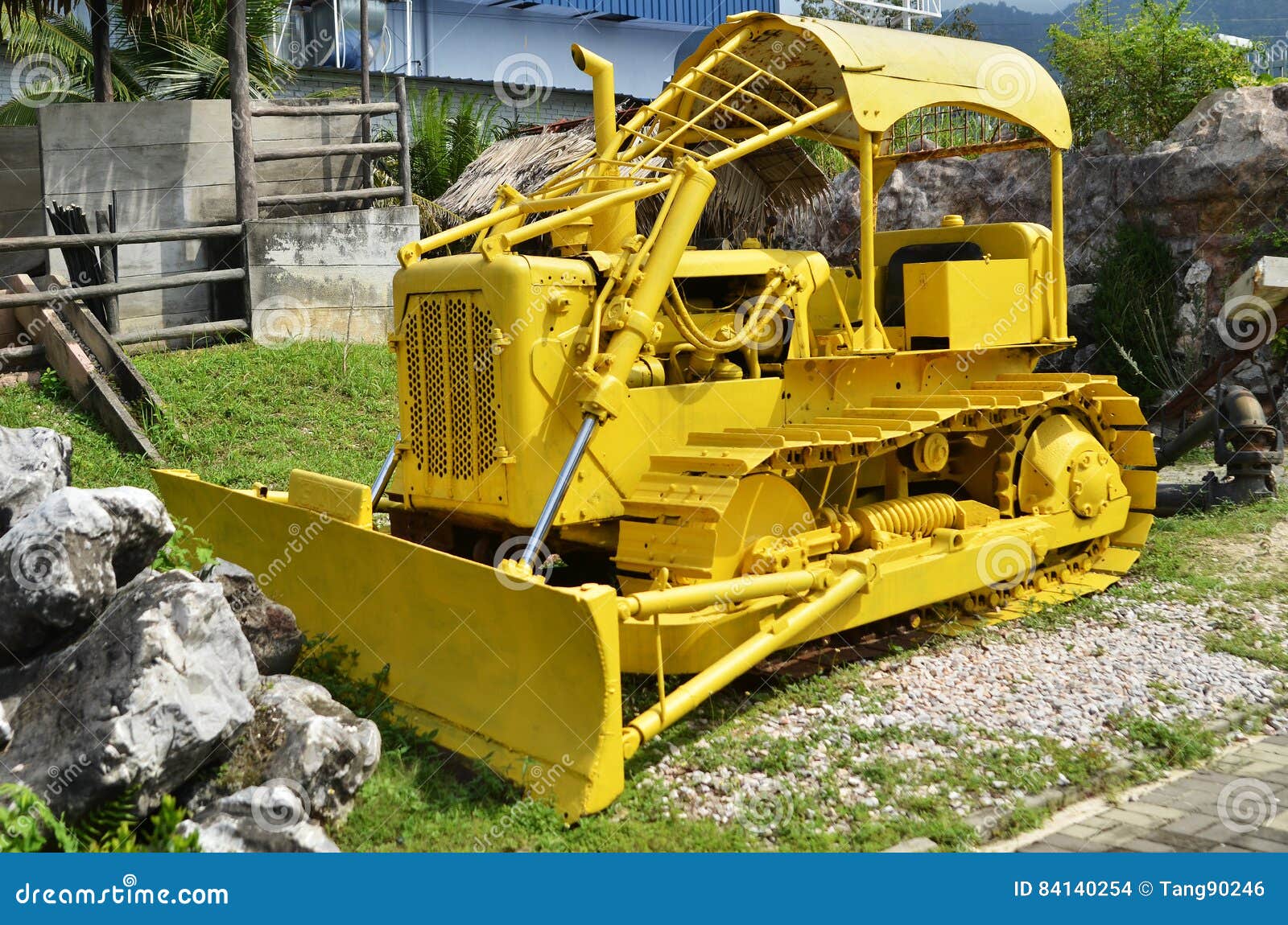Machine in Kinta Tin Mining Museum in Kampar, Malaysia Editorial Stock ...