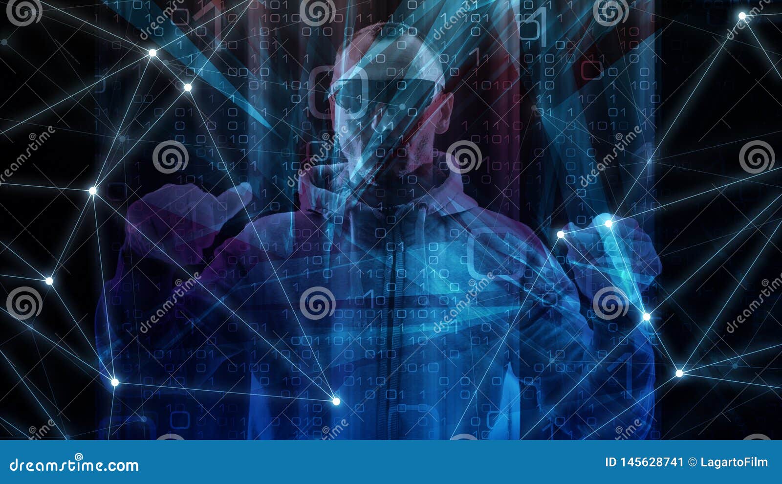 Machine Learning Ai Software Code, Cyber Crime World Cyber Attack Using ...