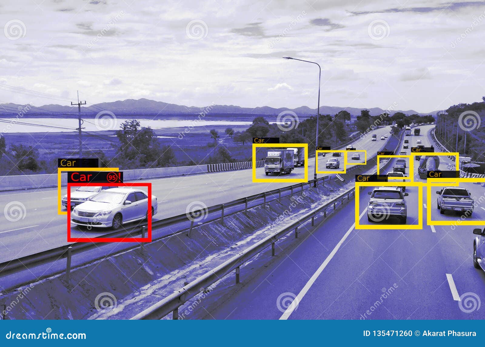 Machine Learning and AI To Identify Objects Technology, Stock Photo ...