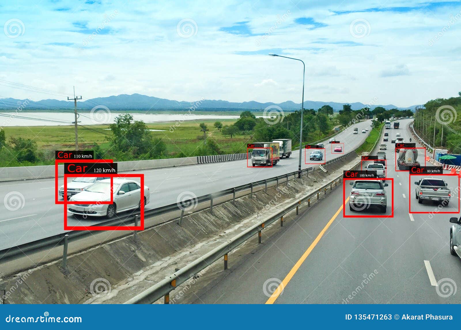 Machine Learning and AI To Identify Objects Technology, Stock Image ...