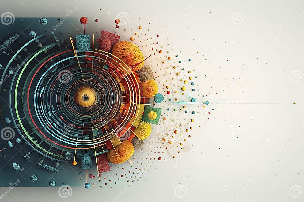 Machine Learning Algorithms and Neural Network Diagrams Stock ...