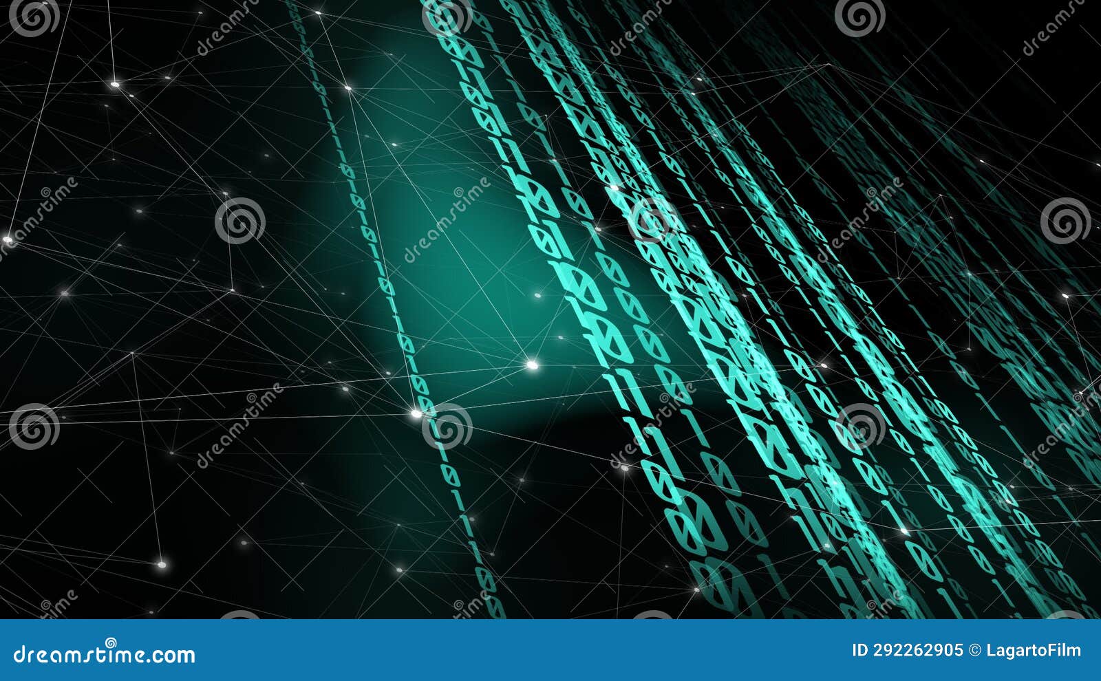 Binary Code is Composed of Binary Numbers, Consisting of only Zeros and Ones Stock Video - Video ...