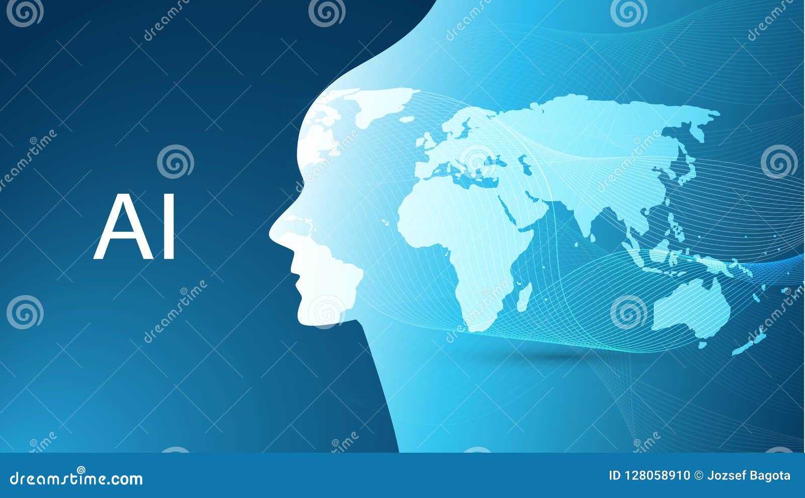 Machine Learning, Artificial Intelligence, Cloud Computing, Global ...