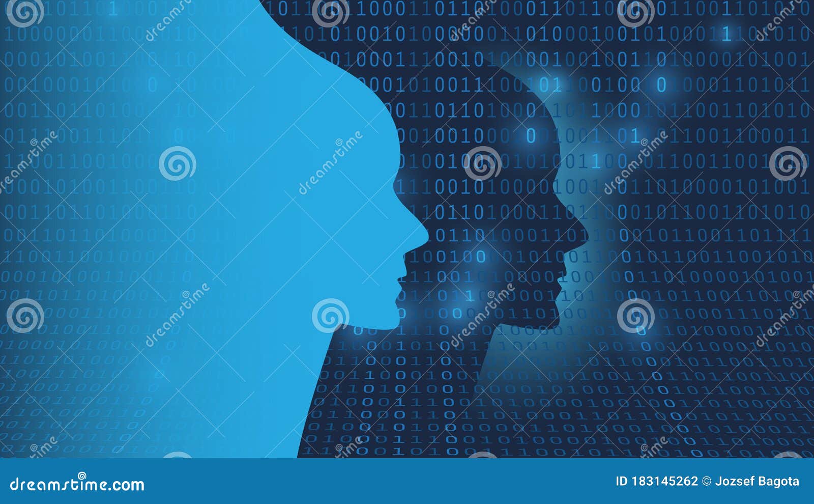 Machine Learning, Artificial Intelligence, Cloud Computing and Networks Design Concept with ...