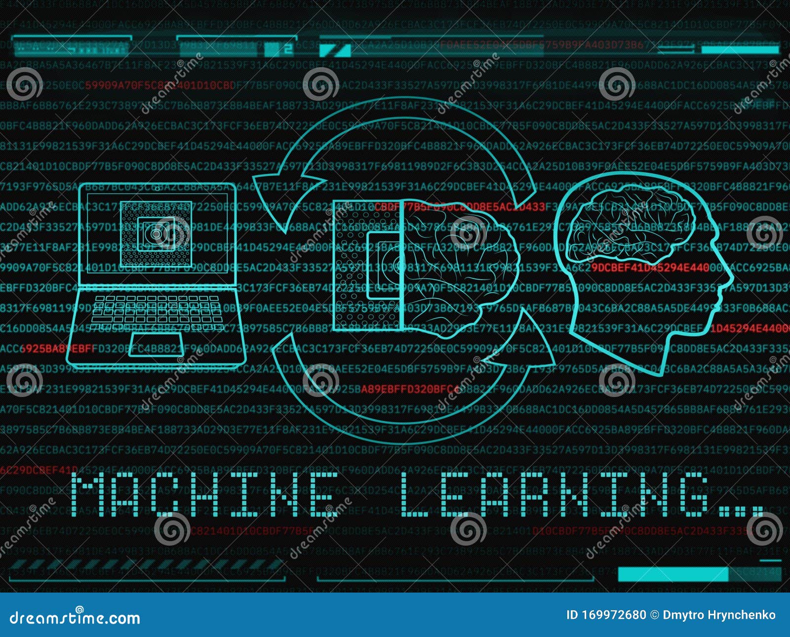 Brain Code Collaboration Stock Illustrations – 11 Brain Code ...