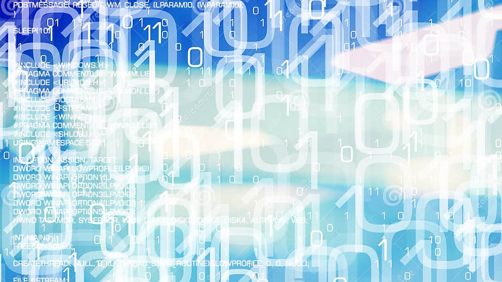 Bank Cyber Attack, Science Fiction Virus Code Algorithm Stock ...