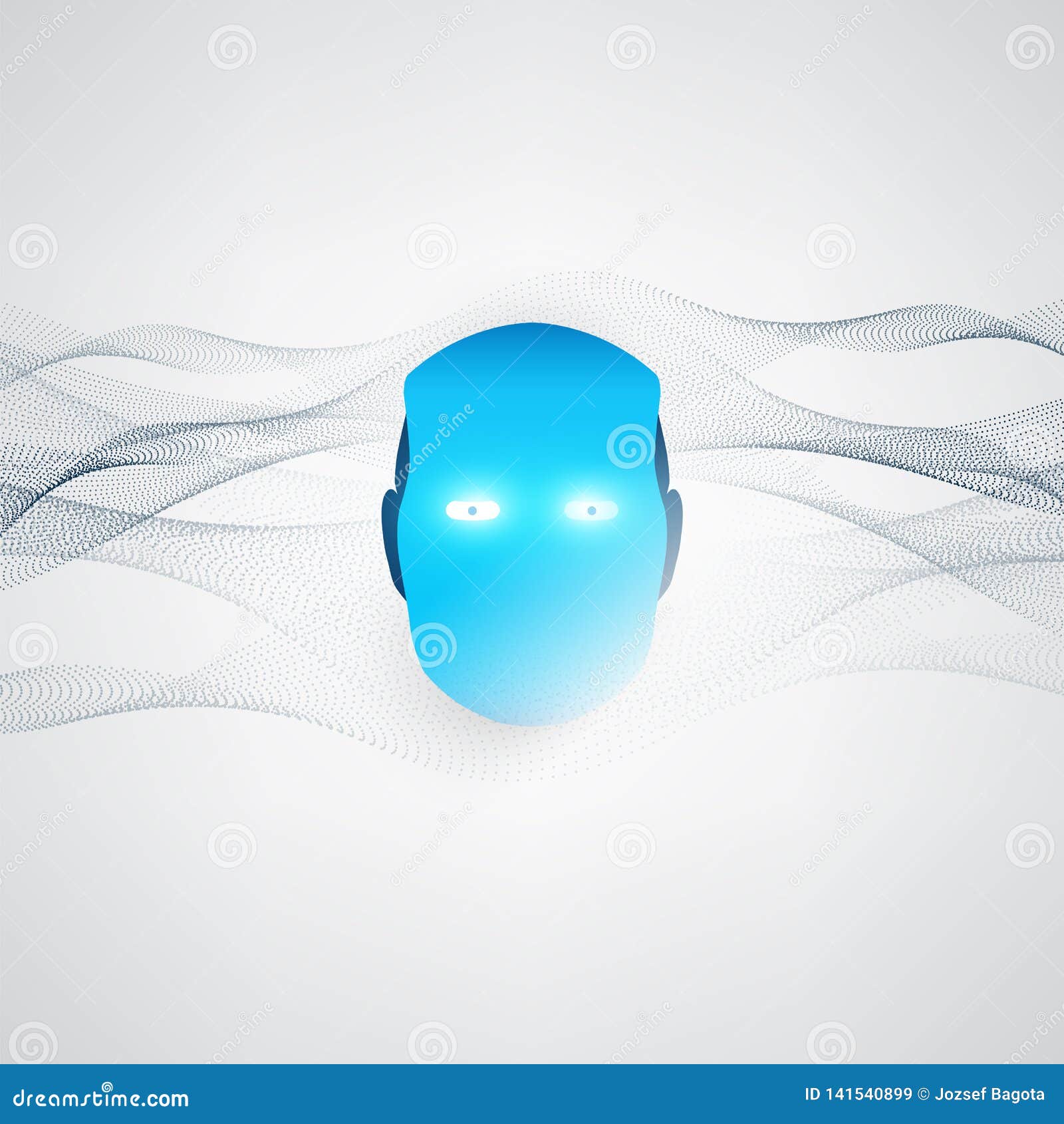 Machine Learning, Artificial Intelligence and Networks Design Concept ...