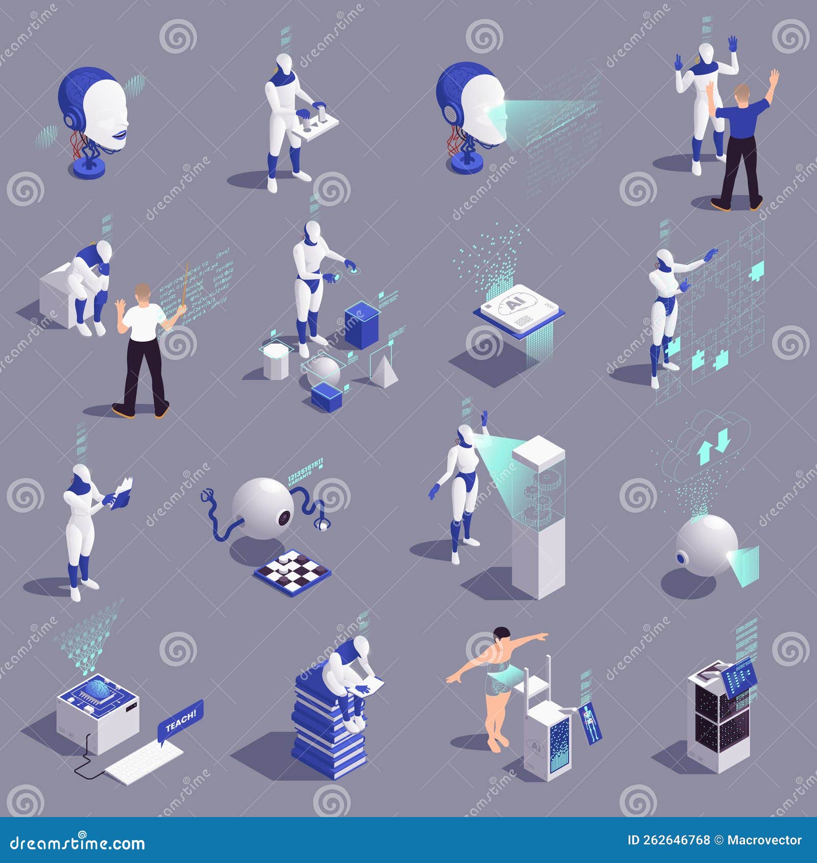 Machine Learning Icon Set stock vector. Illustration of knowledge ... Machine Learning Icon Set stock vector. Illustration of knowledge ...