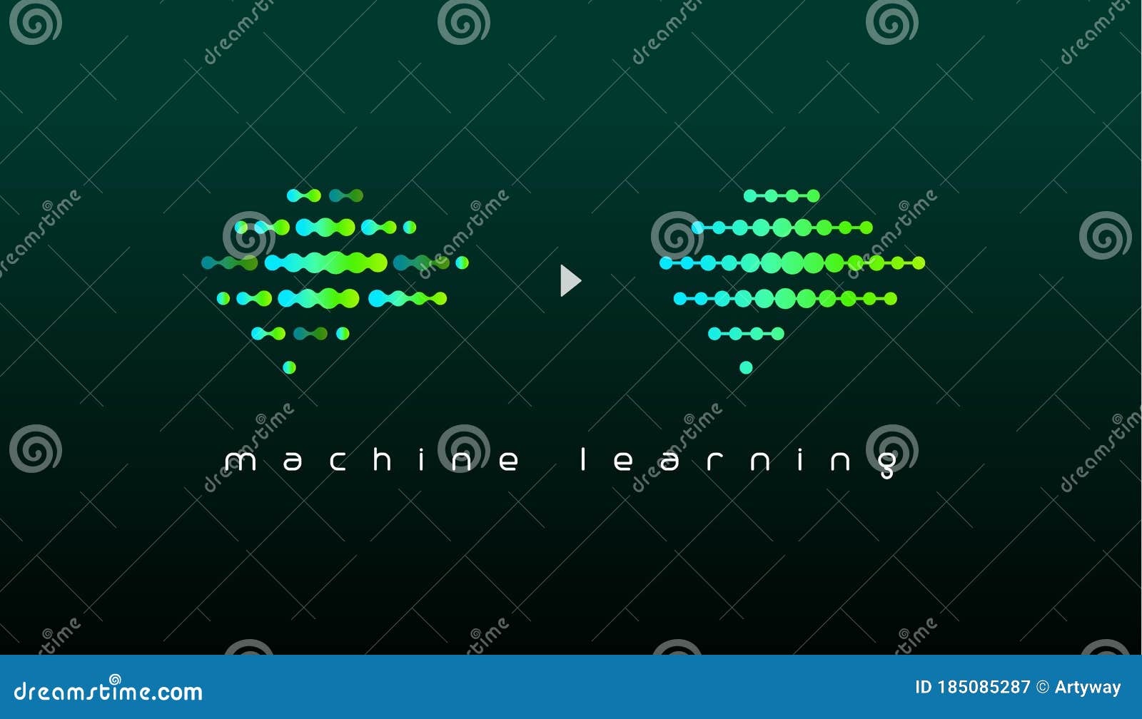 Machine Learning Logo. Artificial Intelligence Innovation Emblem ...