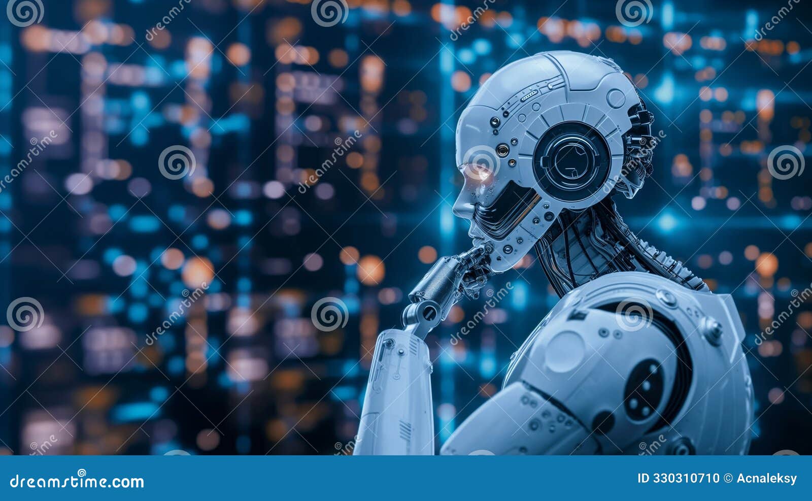 Machine Learning Model. Artificial Intelligence Algorithm Stock Photo - Image of engineer, data ...