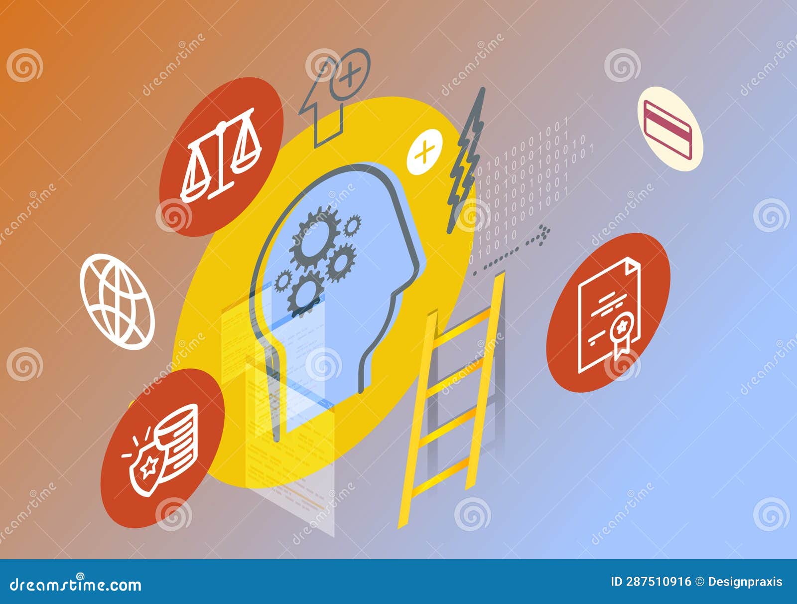 Machine Learning Privacy Laws - Illustration Stock Illustration ...