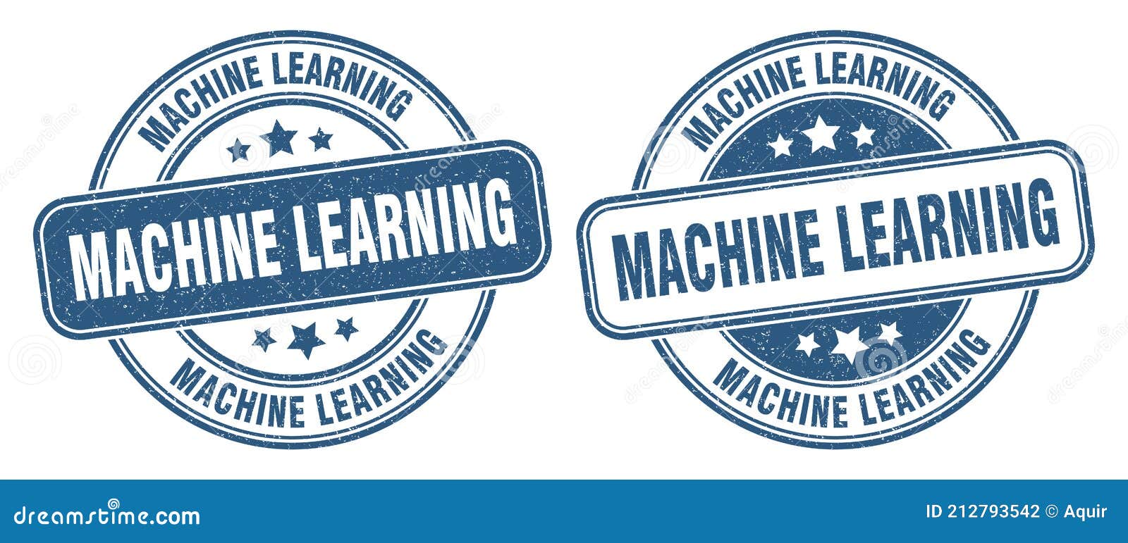 Machine Learning Stamp. Machine Learning Label. Round Grunge Sign Stock ...