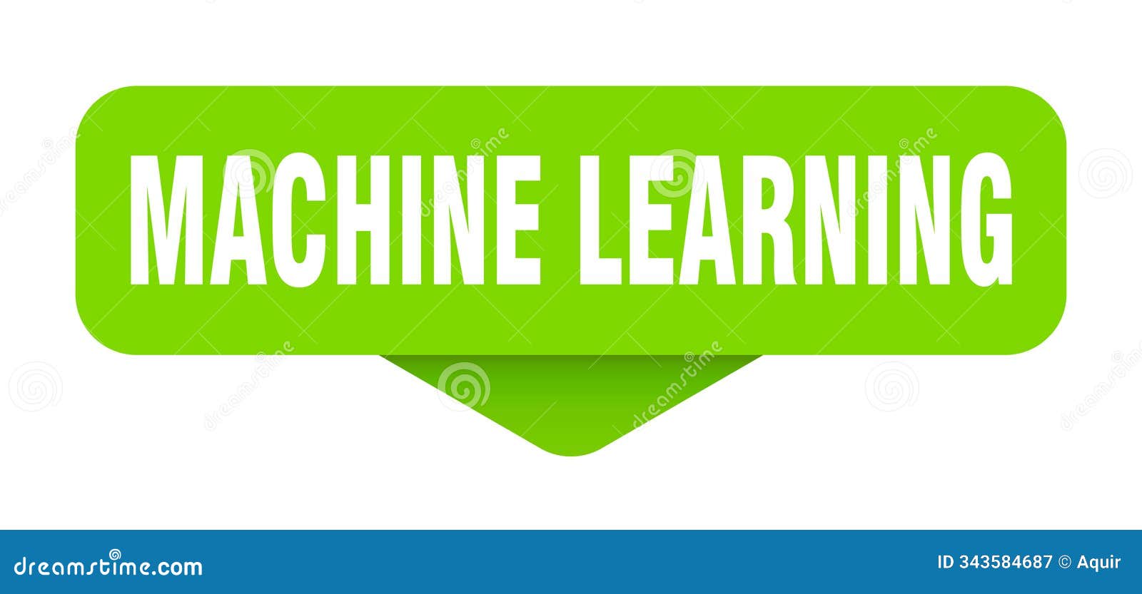 Machine Learning Sticker. Machine Learning Sign on Transparent ...