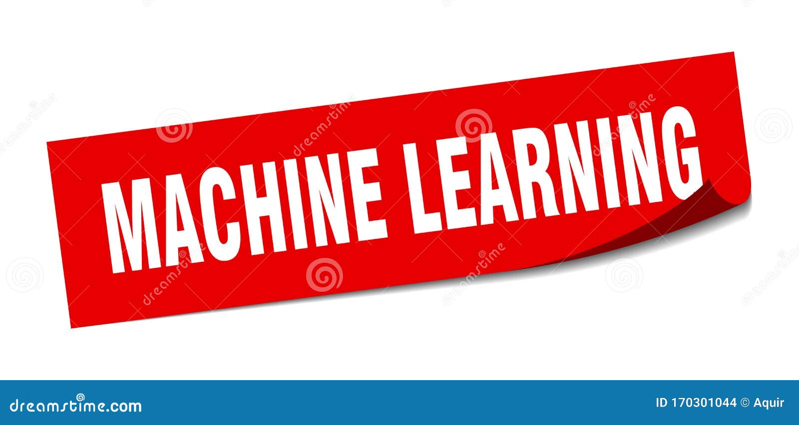 Machine Learning Sticker. Machine Learning Square Sign Stock Vector ...