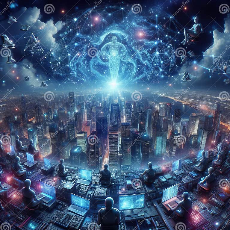 Machine Learning a Subset of AI that Enables Machines To Lear F Stock ...