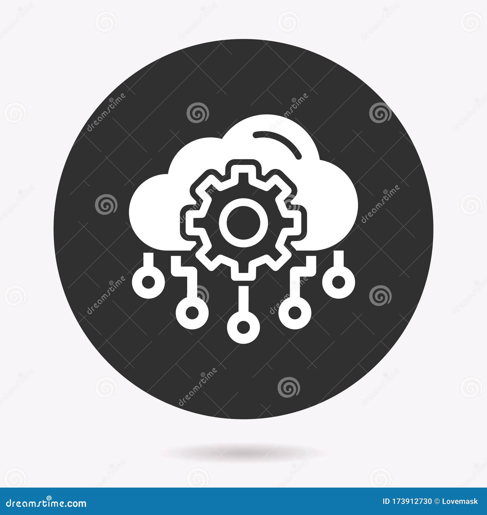 Machine Learning - Vector Icon. Illustration Isolated. Simple Pictogram ...