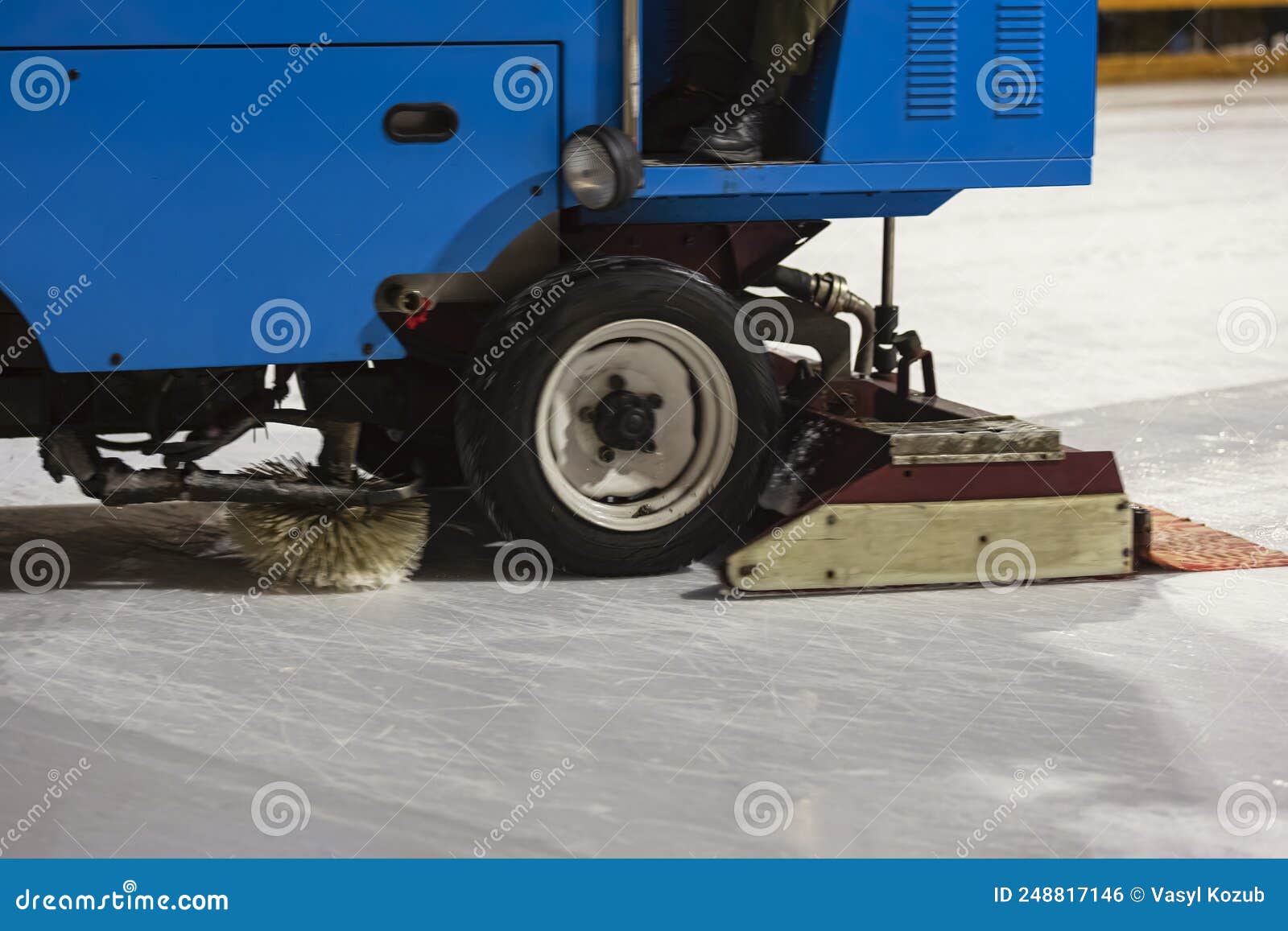 Ice leveling machine stock photo. Image of cleaner, spray - 248817146