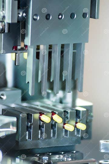 Machine for make drugs stock photo. Image of nylon, capsule - 27140910