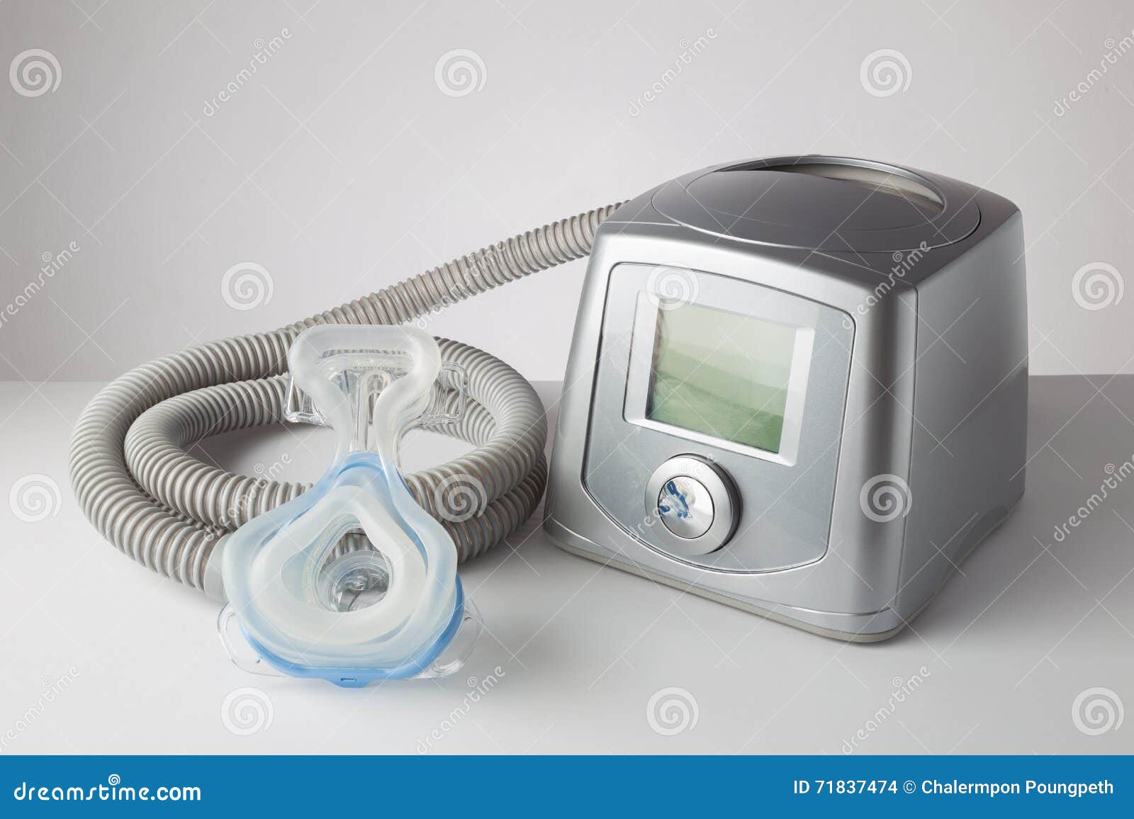 Machine, Masque Et Tuyau De CPAP Photo stock - Image of patient ...