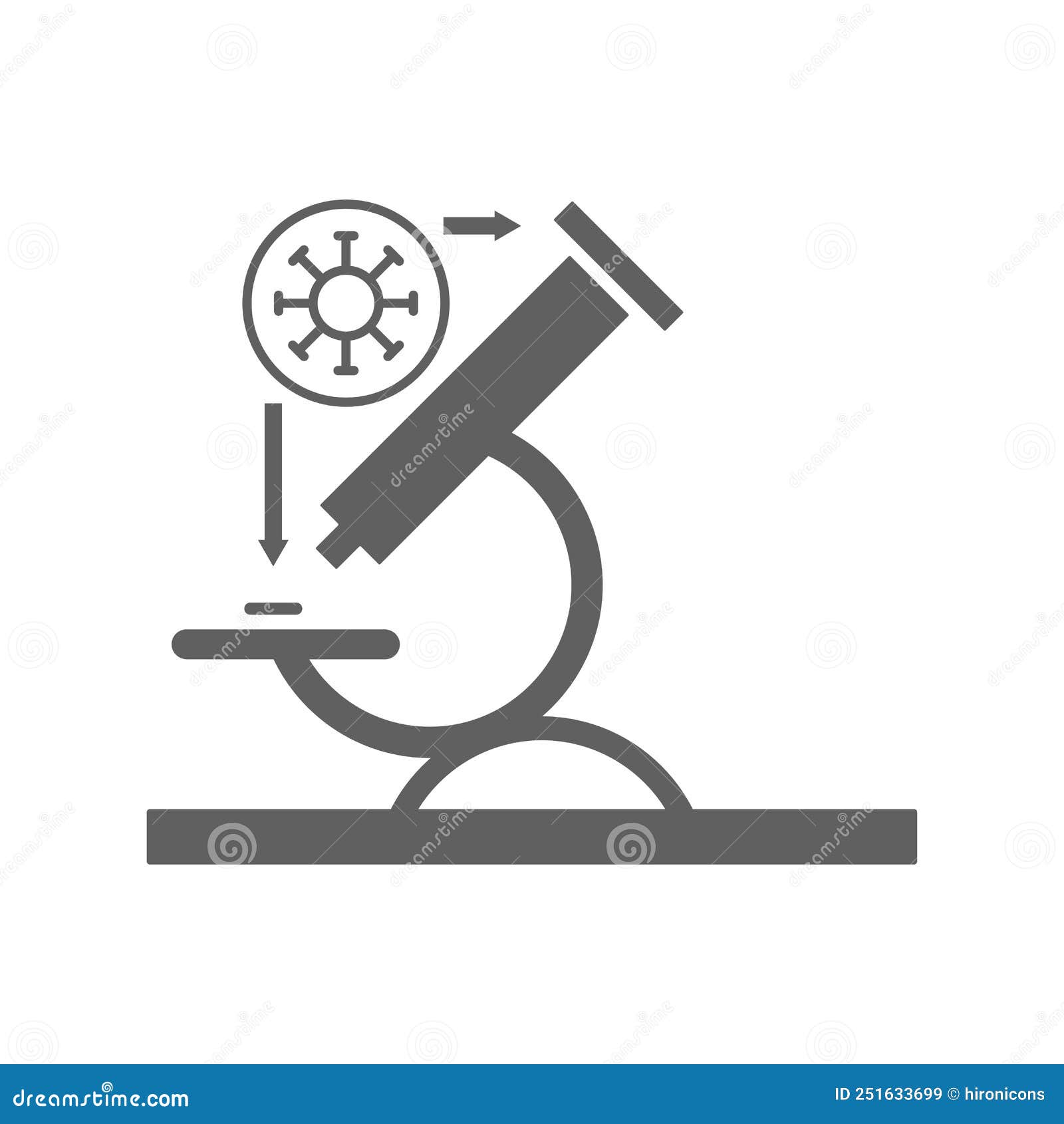 Machine, Medical, Micro Icon. Gray Vector Graphics Royalty-Free Stock ...