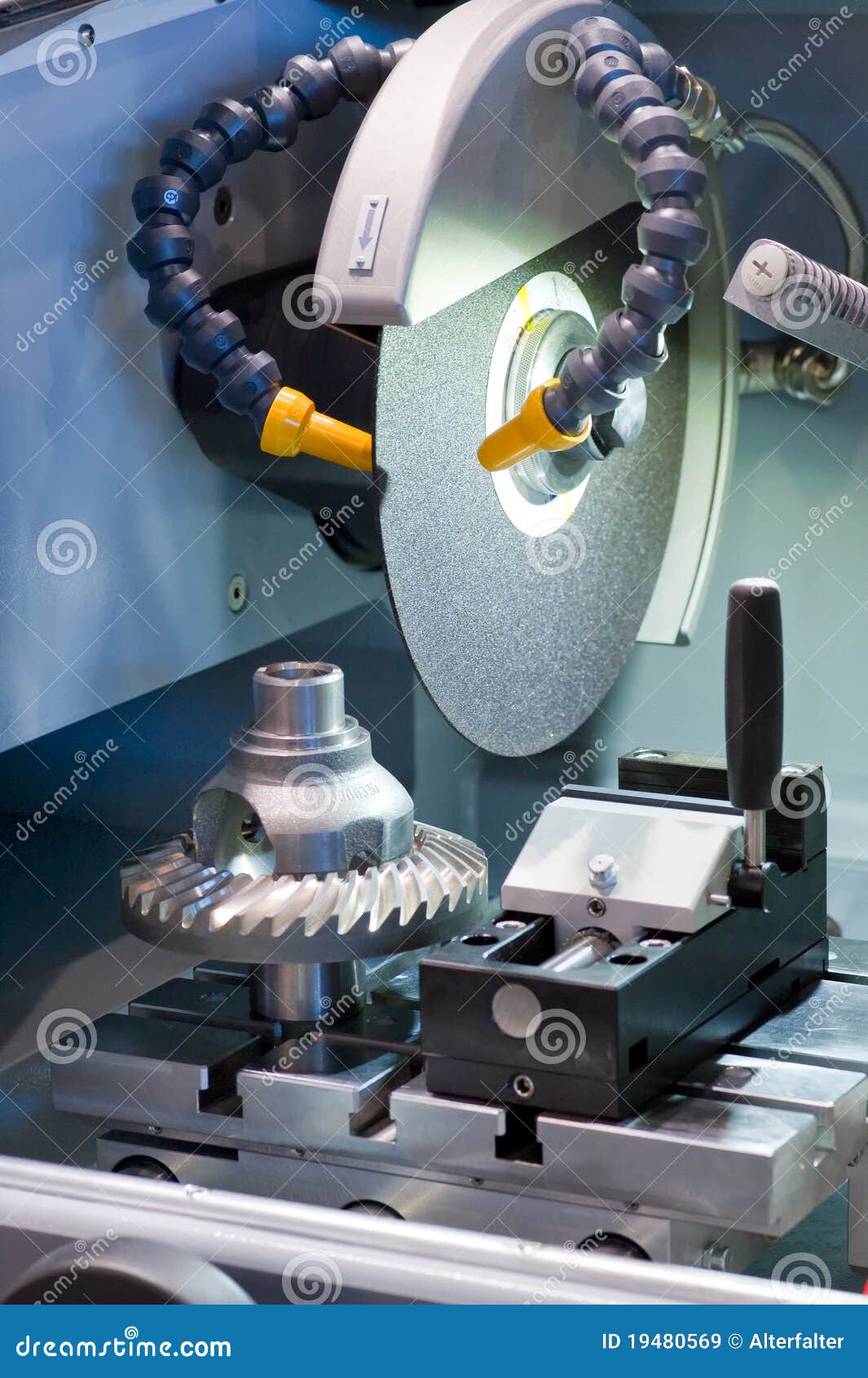 Machine-outil image stock. Image of machine, fabrication - 19480569