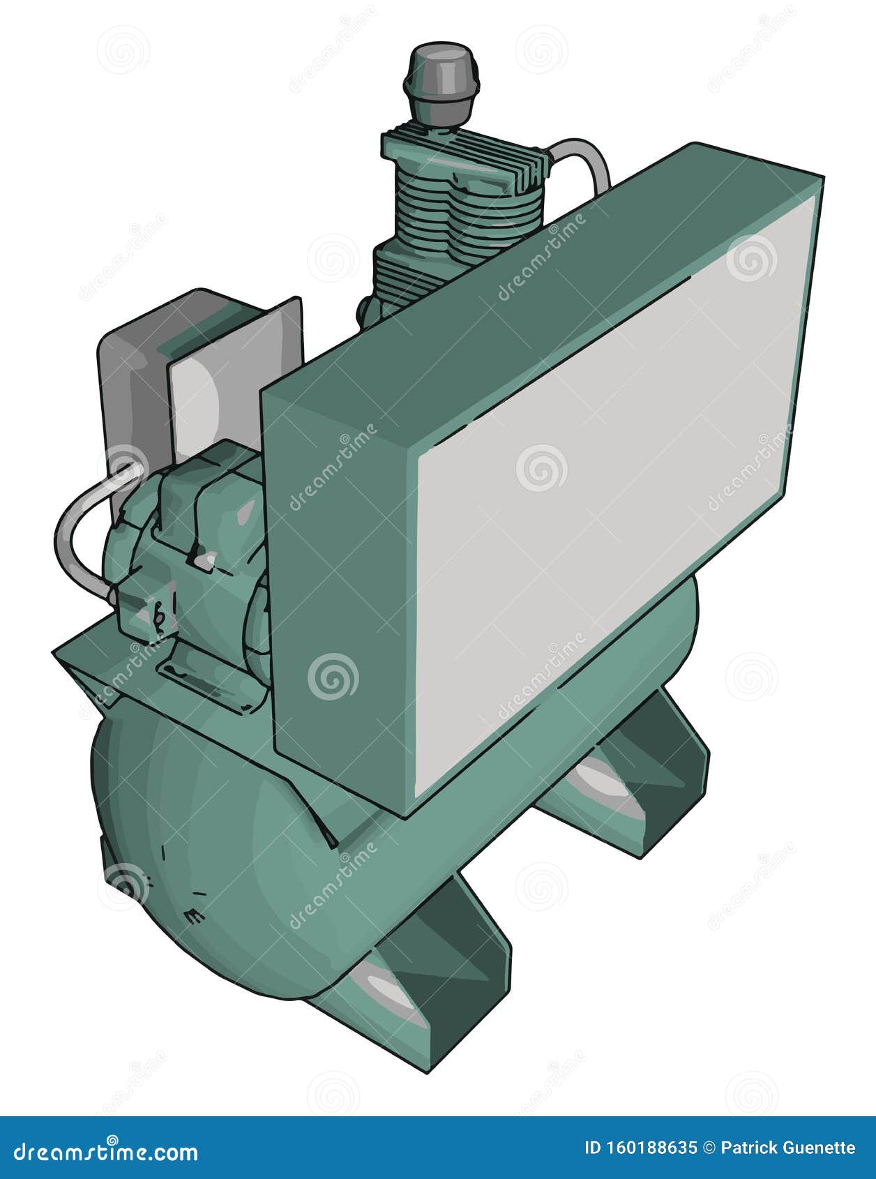 Machine Panel, Illustration, Vector Stock Vector - Illustration of ...