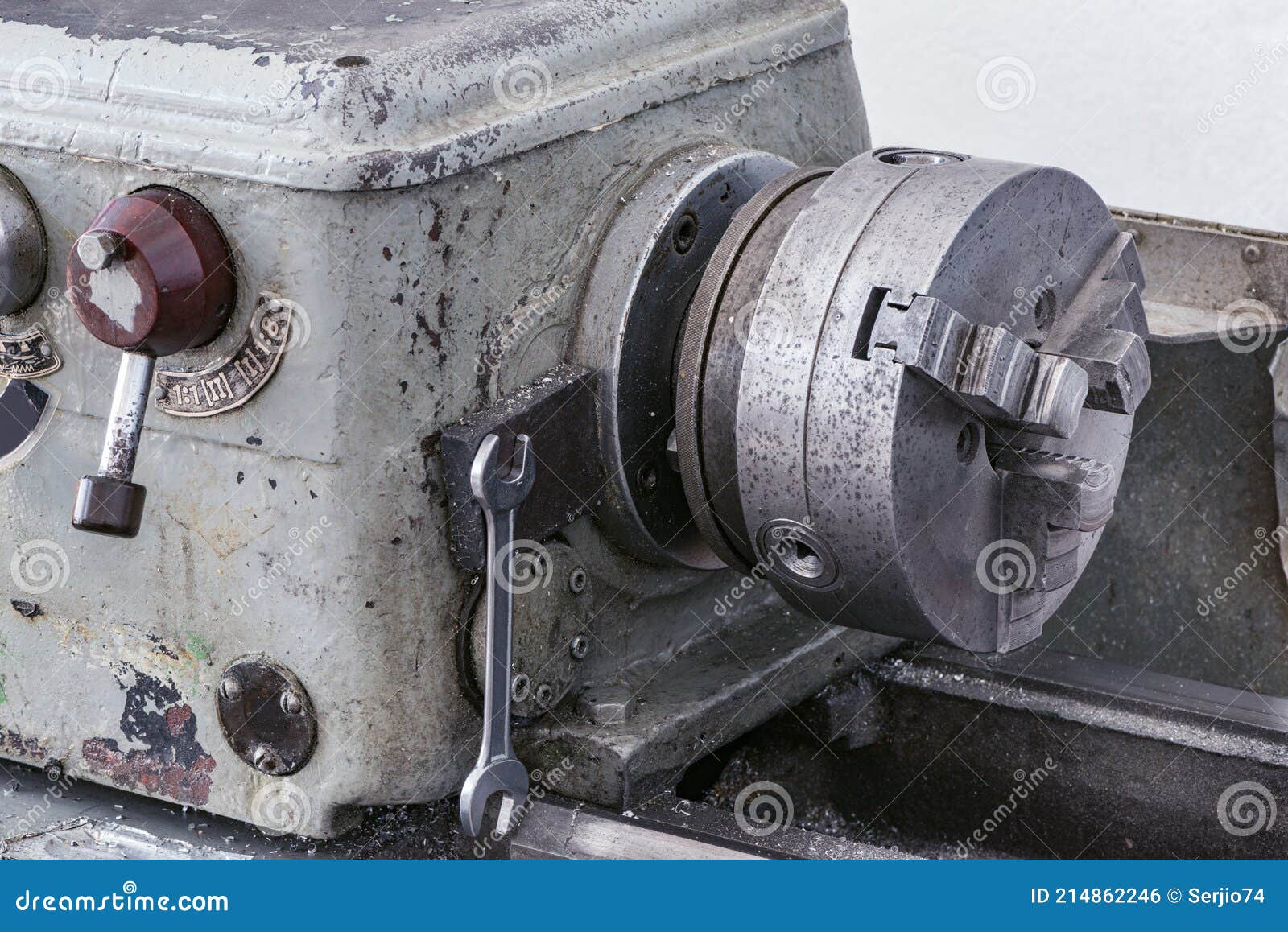 Machine Inside of the Plant Stock Photo - Image of abrasive, industrial ...