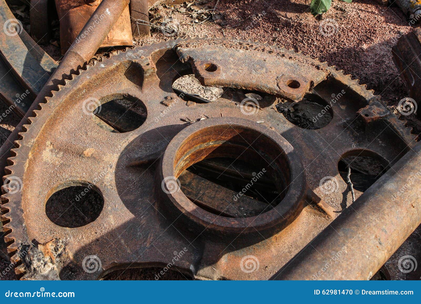 Machine Parts Rusty Old Iron Stock Photo - Image of iron, metal: 62981470