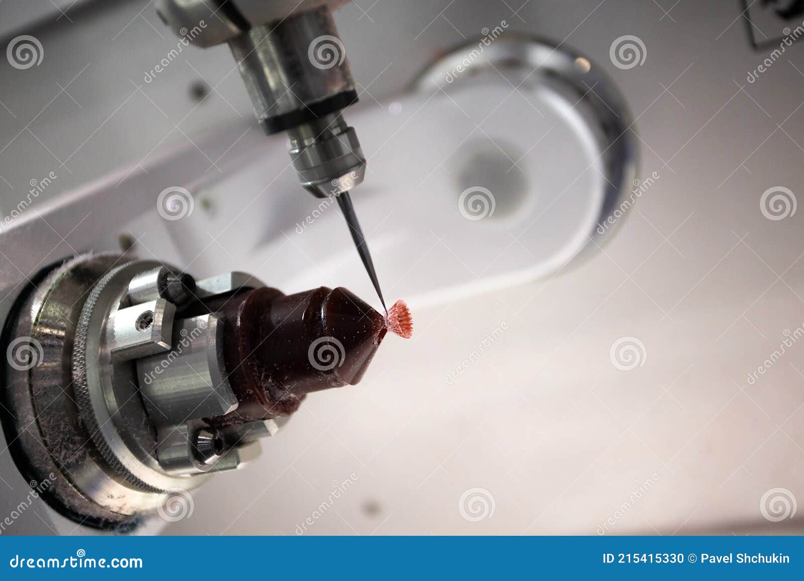 Machine Pour La Production De Paraffines Blanches De Bijoux Photo stock ...