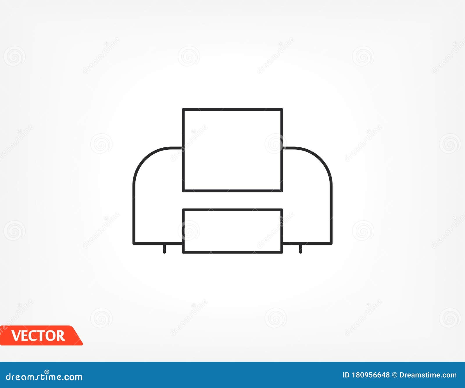 Machine Printer Ink Vector Screen Vector, Balance, Measurement Icon ...