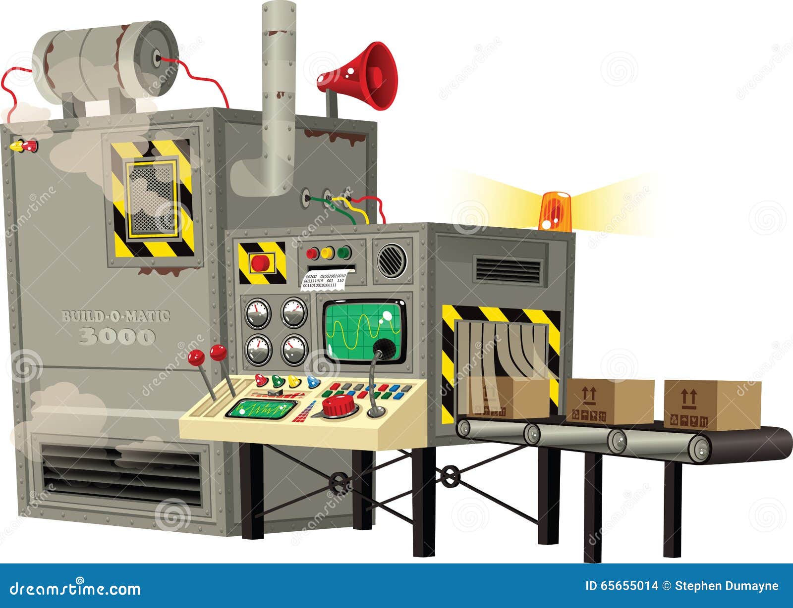 Mechanisation System Line Icon, Concept Sign, Outline Vector ...