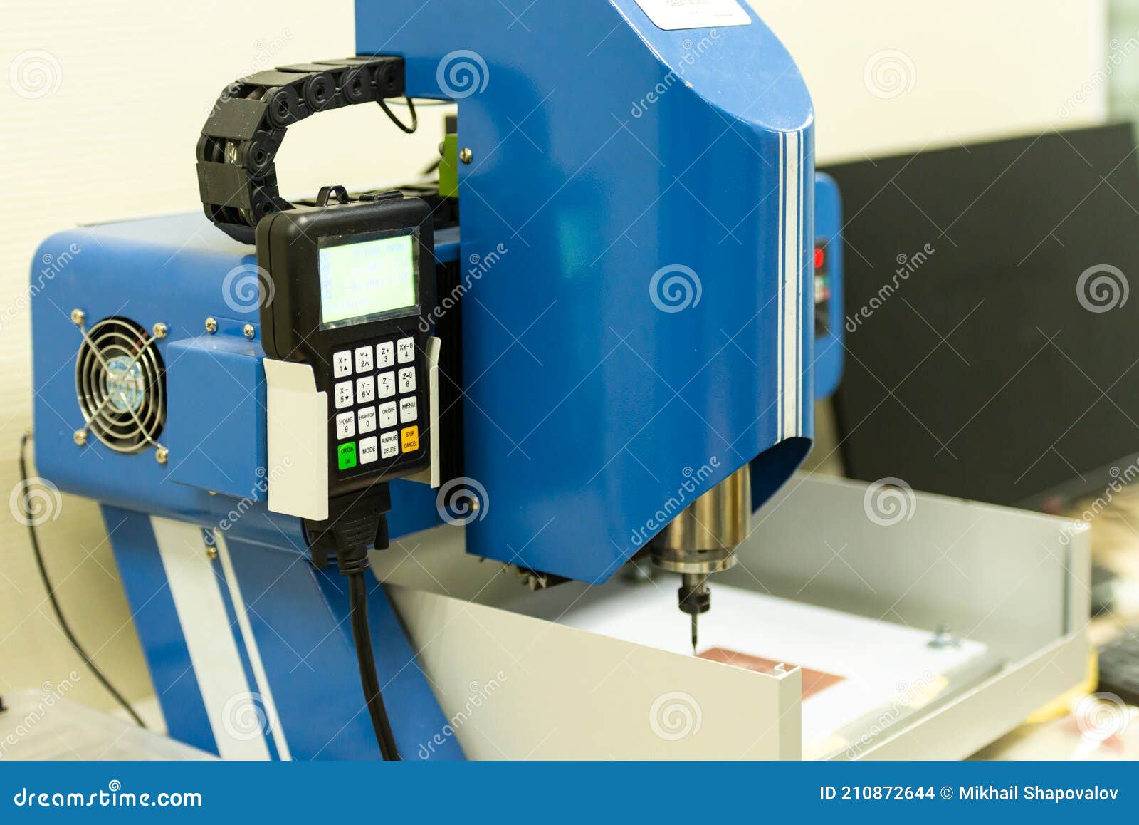 Machine for the Production of Chips Stock Photo - Image of automate ...