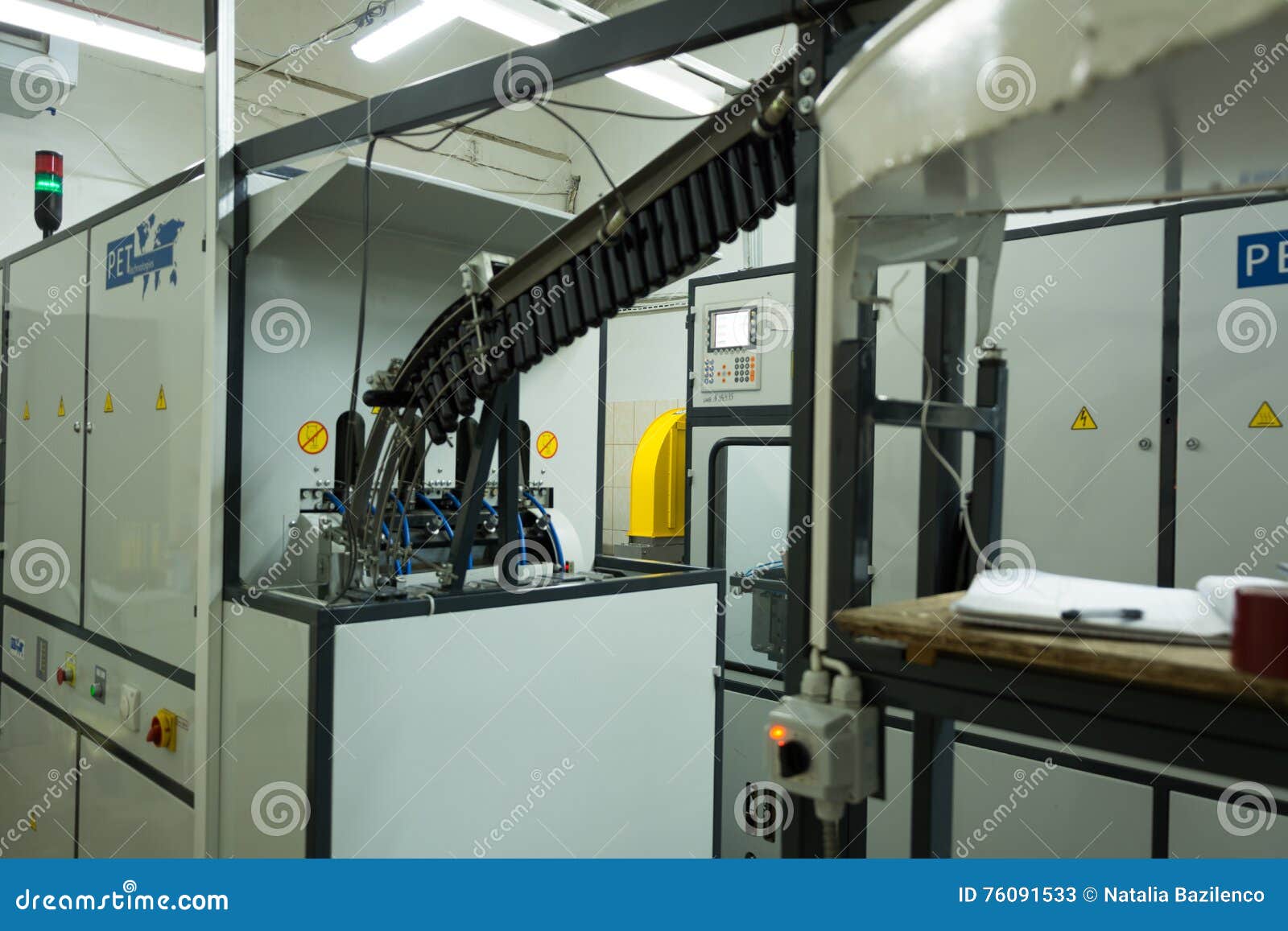 Machine for the Production of Plastic Bottles from Plastic Preforms ...