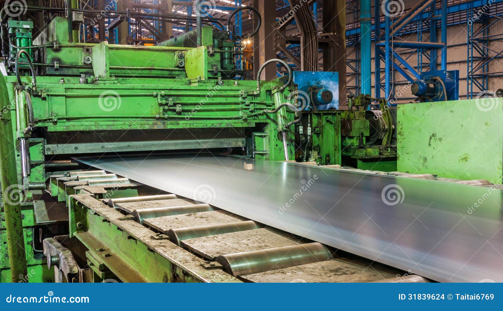 Machine rolling steel stock photo. Image of rolling, product - 31839624