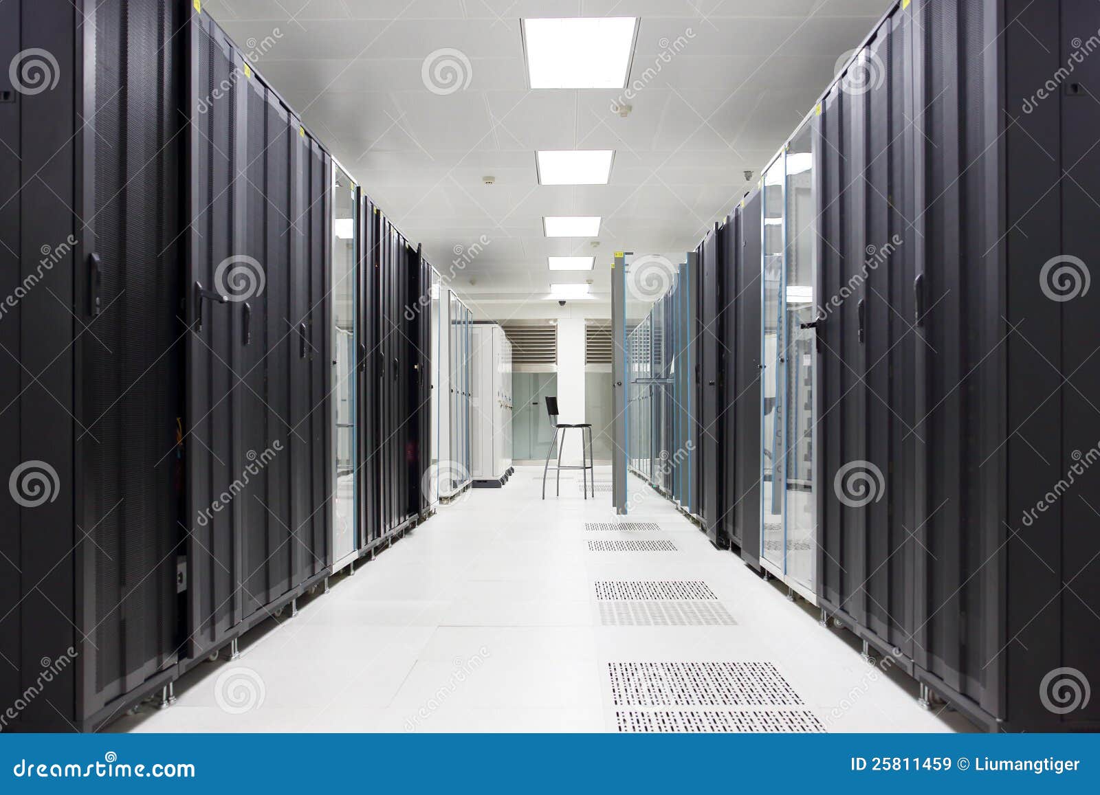 Machine room 4 stock image. Image of science, room, network - 25811459