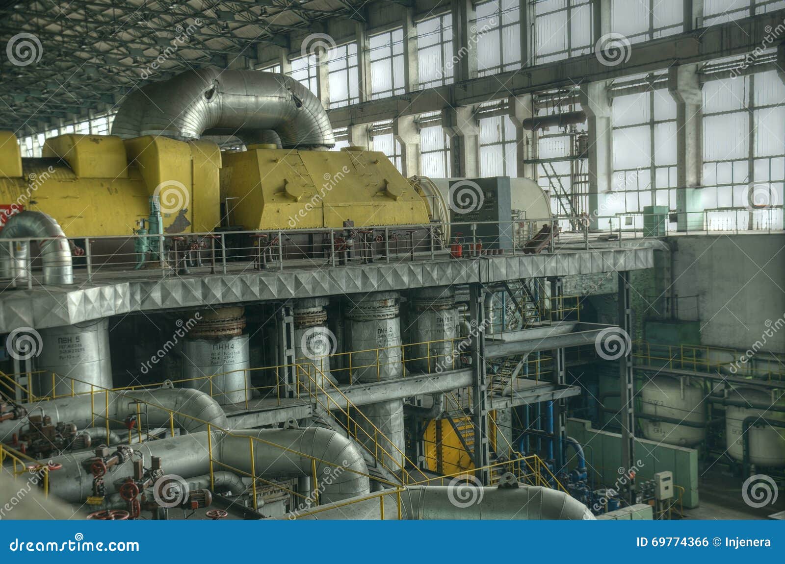 Machine room editorial photo. Image of construction, indoor - 69774366