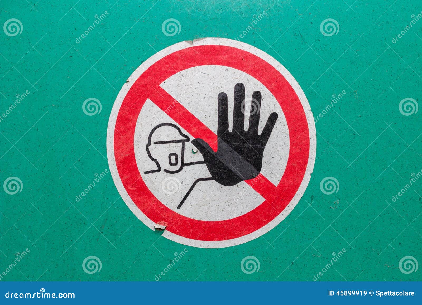 Machine Sign Warning Safety Stock Image - Image of hand, industrial ...