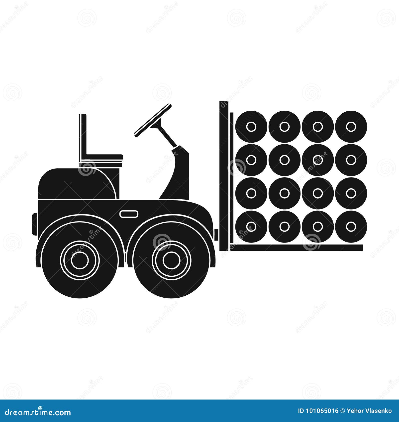 Machine, Single Icon in Black Style.Machine Vector Symbol Stock ...