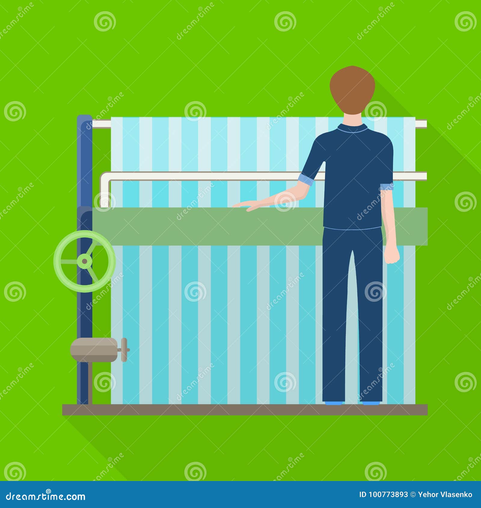 Machine, Single Icon in Flat Style.Machine Vector Symbol Stock ...