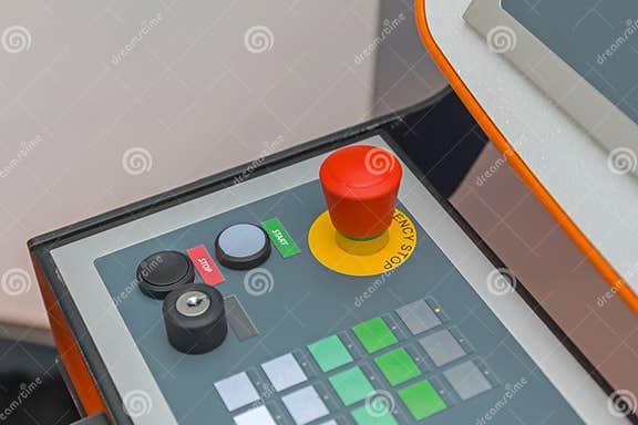 Machine Start Stop stock image. Image of electric, start - 221496157