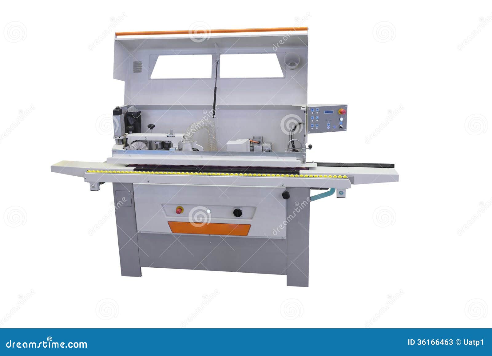 Machine for Sticking on Adhesive Tape Stock Image - Image of equipment ...