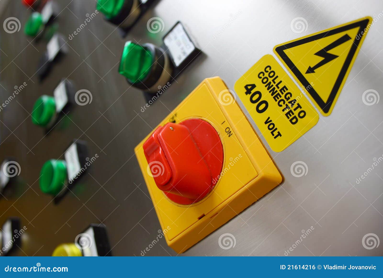 Machine switch stock photo. Image of electricity, electric - 21614216