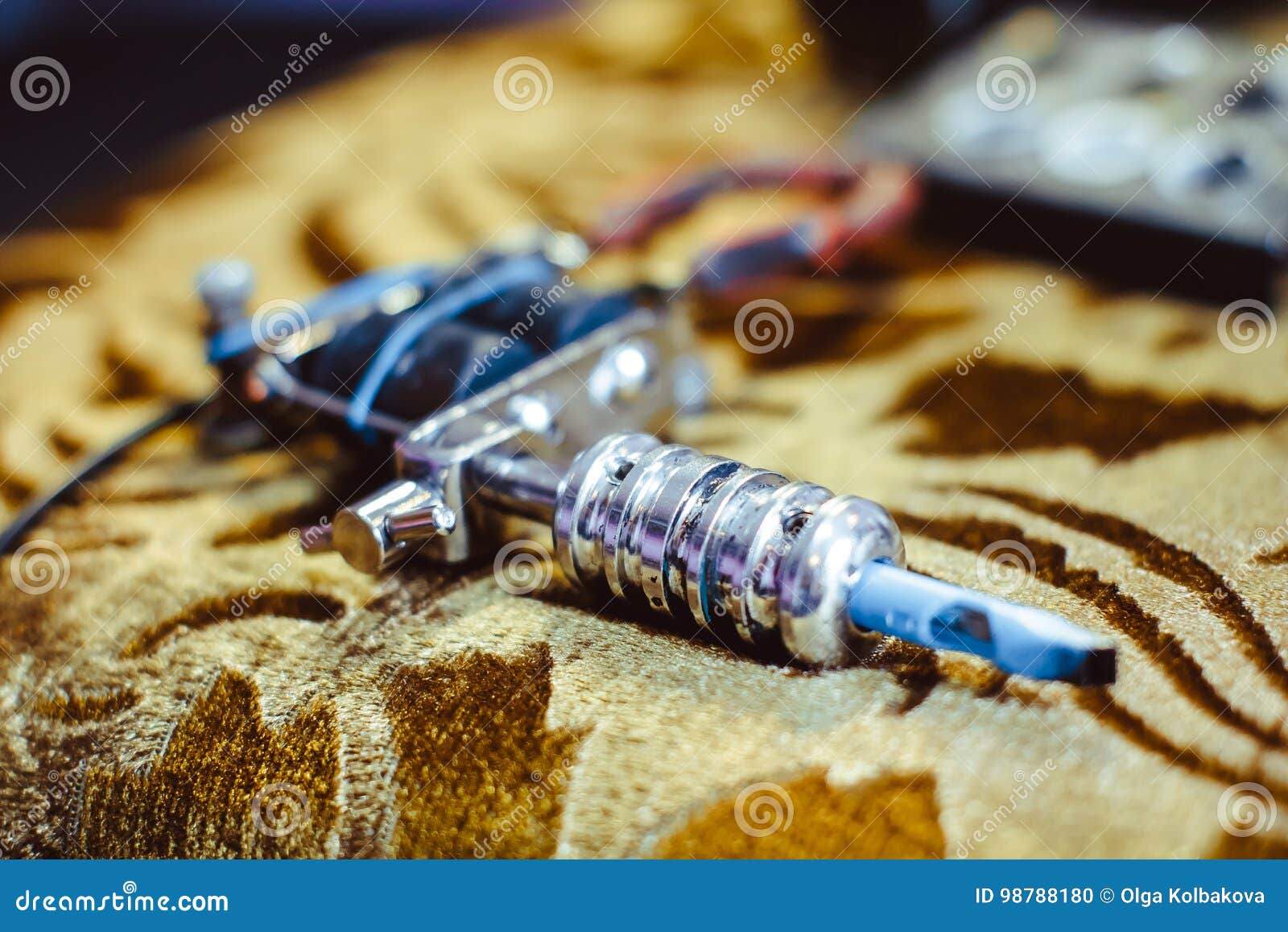Machine for tattoo stock photo. Image of composition - 98788180