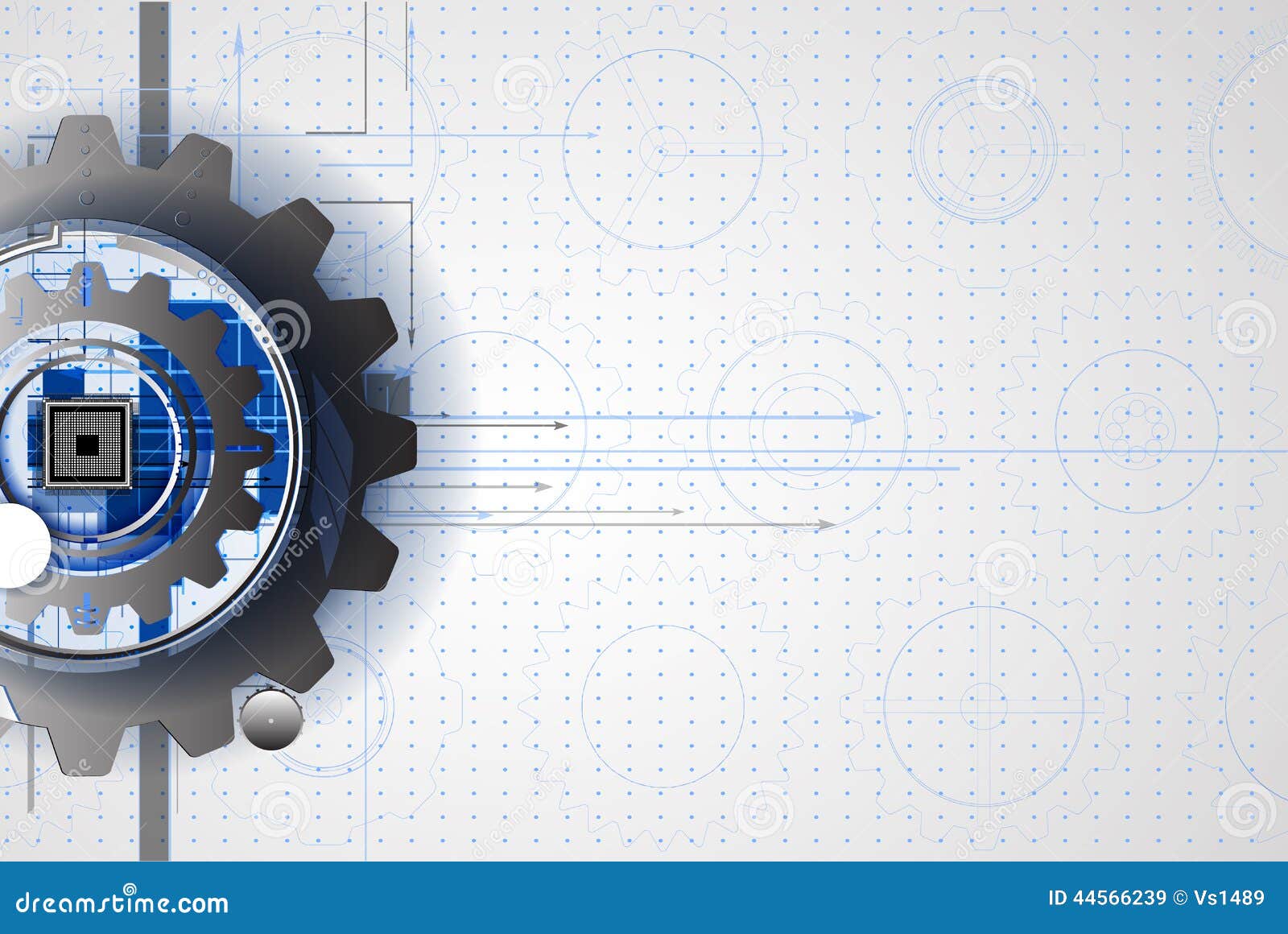 Machine Technology Gears. Retro Gearwheel Mechanism Bacground Stock ...
