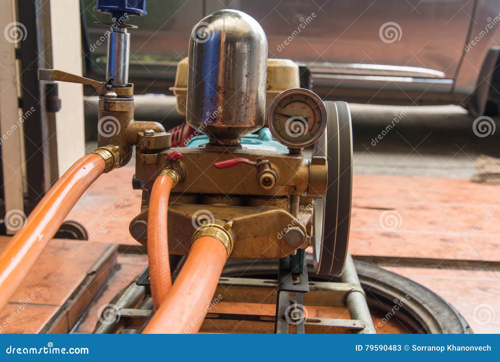 Machine termite stock image. Image of chemical, drum - 79590483